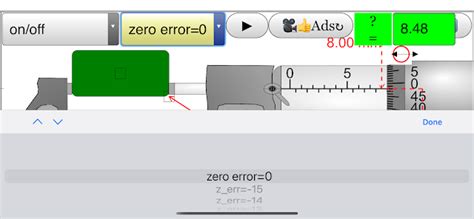 Micrometer App Version Full Screen Javascript Html5 Applet Simulation Model Open Educational