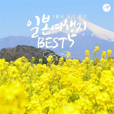 익스피디아 스쳐가는 봄 5월의 끝에서 바라보는 일본 여행지 Best 5 함께 가고싶은 사람을 Facebook