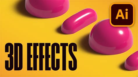 how to create realistic 3d objects in adobe illustrator 🚀 youtube