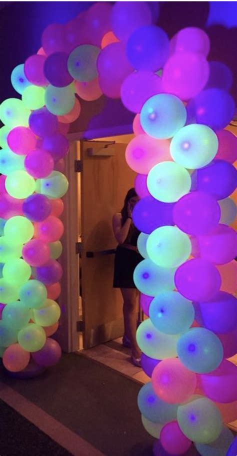 12inch Neon Glow Party Balloons Uv Black Light Balloons Glow In The