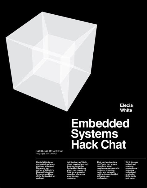 Friday Hack Chat Elecia White Talks Embedded Systems Hackaday