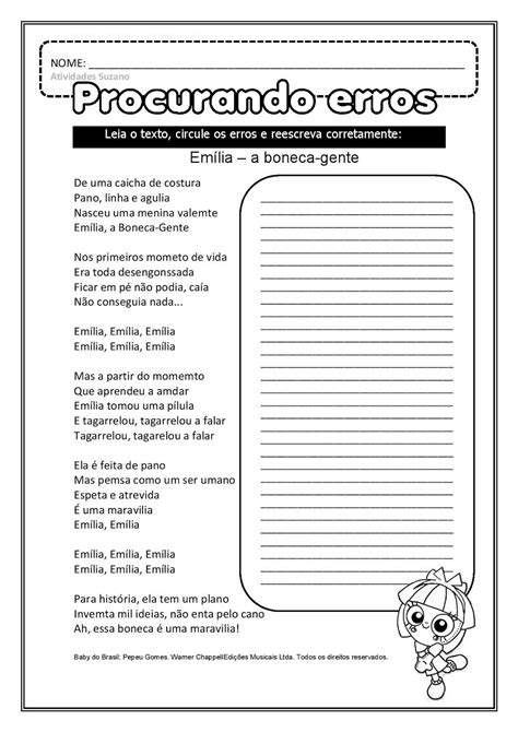 As Frases Abaixo Tem Erros Reescreva As Corretamente No Caderno Edulearn