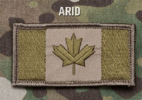 Canada Flag Tactical Patch Canadian Military Combat Morale Velcro Pa