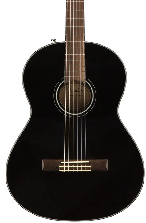 Fender CN-60S - Black | Sweetwater