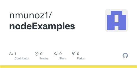 Github Nmunoz Nodeexamples