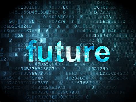 时间概念 数字背景上的未来历史年表监视器进步技术日程像素化数据蓝色年鉴高清图片下载 正版图片321941189 摄图网