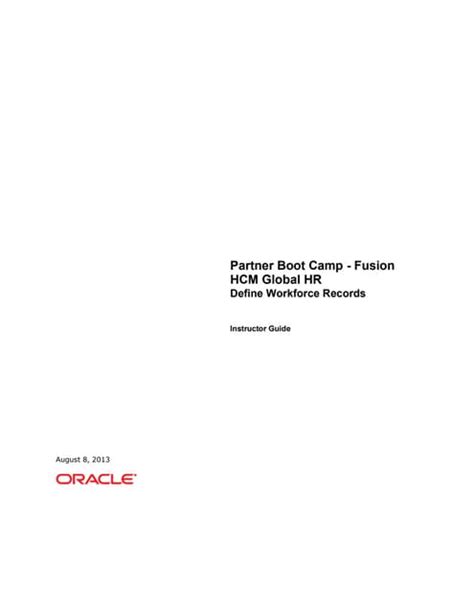 Oracle Cloud Human Capital Management Table Structure Pdf