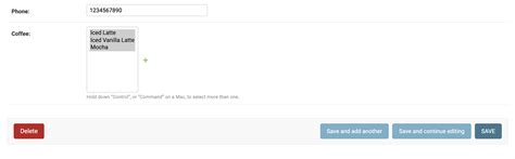 python django custom user with array of another model acting like a