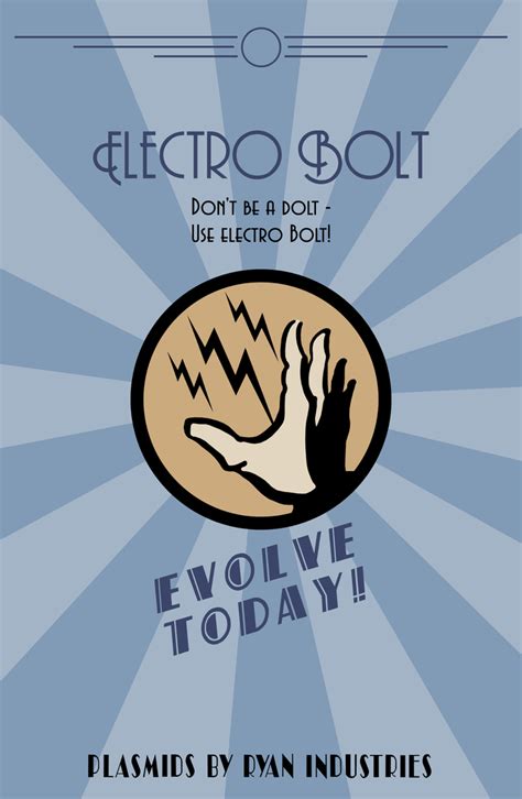 Bioshock Plasmids Electro Bolt By Martinalk On DeviantArt