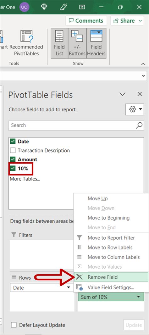 How To Delete A Calculated Field In A Pivot Table In Excel Spreadcheaters