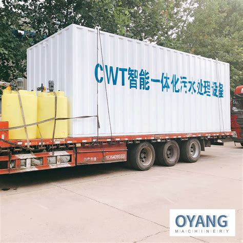 Containerized Stp Sewage Treatment Plants Field Erected Stp Environmental Engineering China
