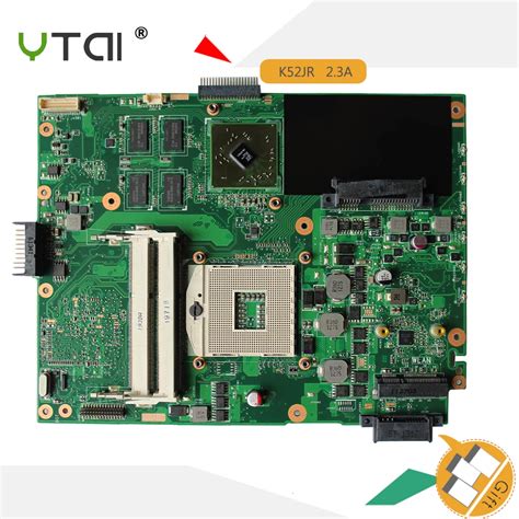 YTAI K52JR REV:2.3A Mianboard for Asus K52JR A52J X52J K52JU K52JT REV ...