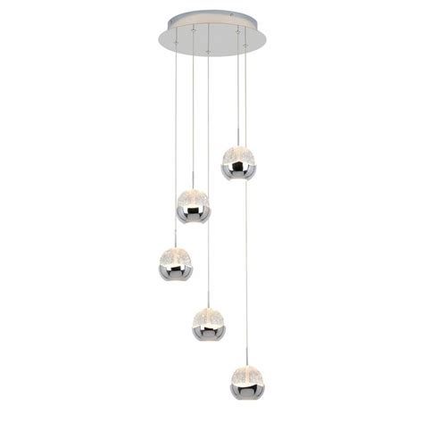 Oracle 5 Light Integrated Led Pendant Artika