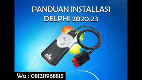 panduan installasi delphi 2020 23 youtube