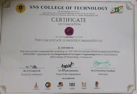 naveena kannappan on linkedin i attended my first workshop in sns college of technology what a…