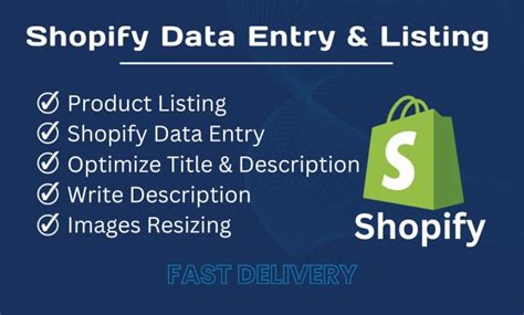 100 Product Upload Data Entry Or Product Listing At Shopify By Ume3538 Fiverr