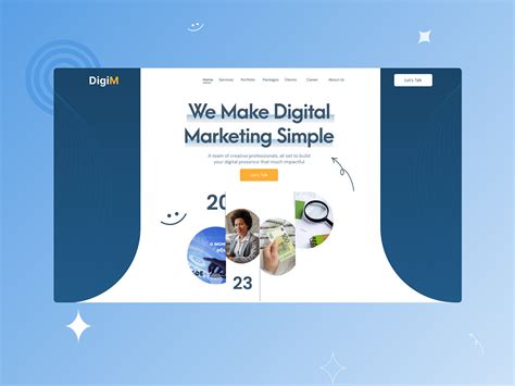 Digital Marketing UI Banner Design Behance