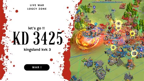 Live Kvk 3 Final War Kingsland Kita War Pagi Ini Di 3425 Lets Go
