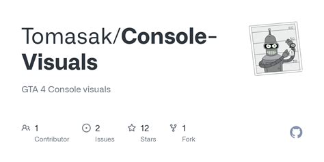 GitHub Tomasak Console Visuals GTA 4 Console Visuals