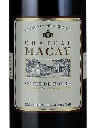 Ch Teau Macay C Tes De Bourg Vivino France