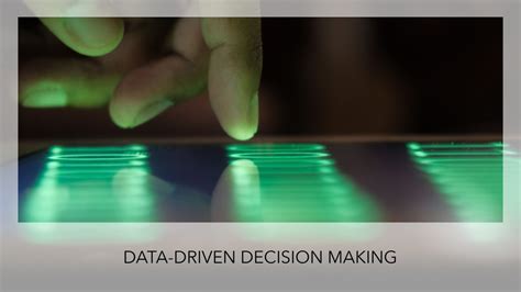 Leveraging Data For Smarter Decision Making A Modern Approach