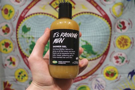 Fresh Handmade Lush Review Its Raining Men Shower Gel