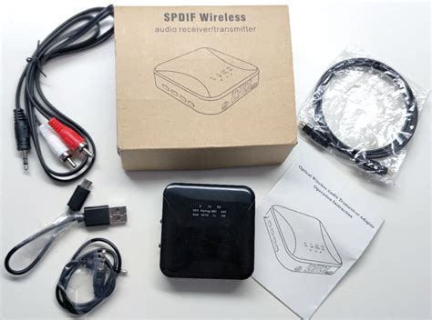 Optical Spdif Bluetooth Wireless Audio Receiver Transmitter Pre