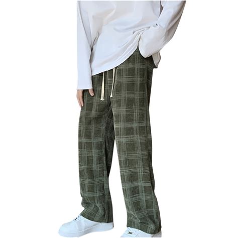 Dihao George Plus Size Mens Pants Clearance Mens Pajama Pants Corduroy