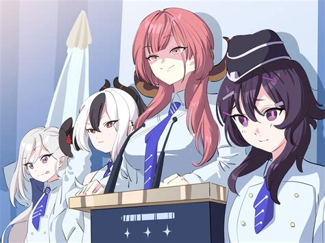 Kayoko Aru Mutsuki And Haruka Blue Archive Drawn By Bazz000033