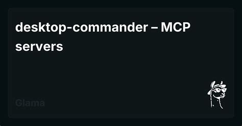 Desktop Commander Mcp Servers Glama