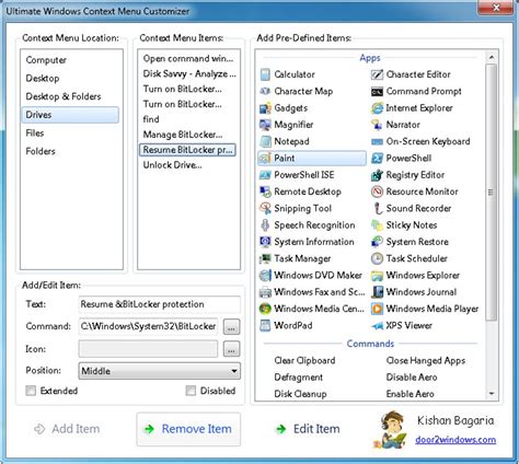 Ultimate Windows Context Menu Customizer Windows Download