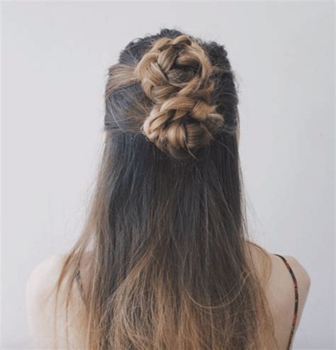 35 Best Half Up Half Down Bun Hairstyles That Dont Look Messy Yourtango