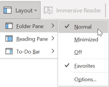 How To Keep The Folder Pane Expanded In Outlook Office Watch