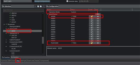 Ra4t1 How To Set Programmable Gain Amplifier For Differential Input On