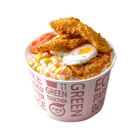 치킨마요컵밥 밥 콘옥수수 김치 햄 김가루 계란후라이 치킨텐더 1인분 배민스토어