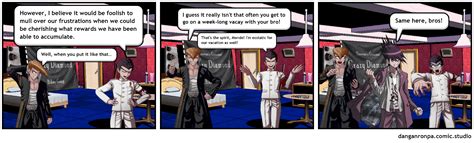 Taka And Mondo Plan A Vacation Rdanganronpa