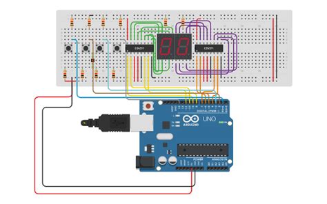 circuit design calculadora tinkercad