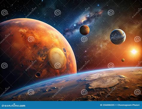 Unveiling The Martian Moons Phobos And Deimos In The Red Planets Orbit A Deep Dive Into Space