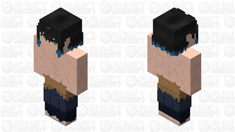 Hashibira Inosuke Minecraft Skin