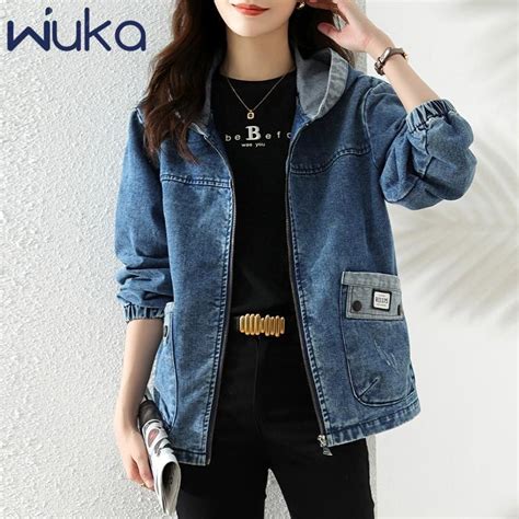 Куртка джинсовая Женский синий пиджачный Деним Поликоттон размер 48 Демисезон Китай купить C