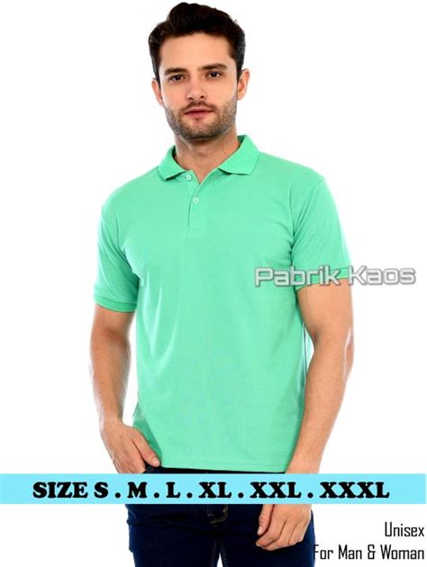 Kaos Polo Shirt Polos TOSCA MUDA Kaos Kerah Kaos Seragam Lazada Indonesia