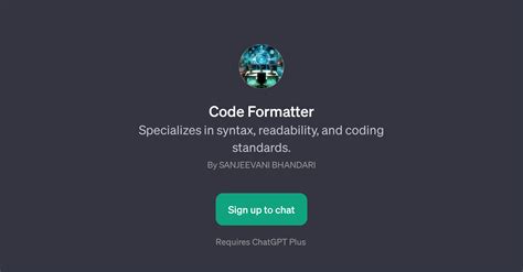 Code Formatter Code Formatting Taaft
