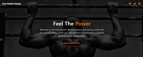 Create Gym Website Using Html And Css Source Code