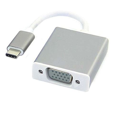 1justlink Usb Type C Adapter Usb31 To Vga Cable Adapter Male To Female