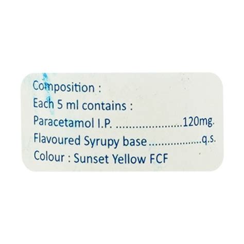 Metacin 120 Oral Suspension 60ml Price Uses Side Effects Netmeds