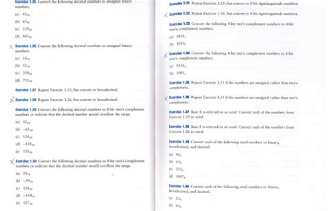solved exercise 1 25 convert the following decimal numbers