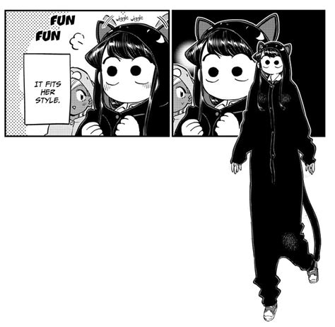 Komi San In Cat Pajamas Komi Can T Communicate Know Your Meme