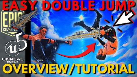 Unreal Engine 5 Tutorial How To Make An Easy Double Jump Function Youtube