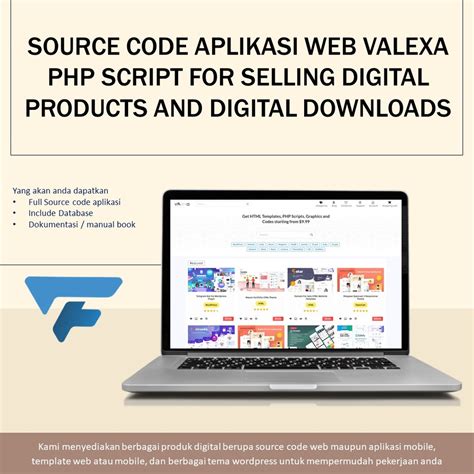 jual source code aplikasi web valexa php script for selling digital