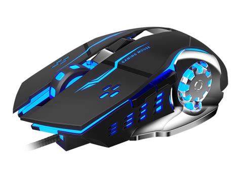 Игровая компьютерная мышь Zornwee Z32 проводная с подсветкой Black (3 ...